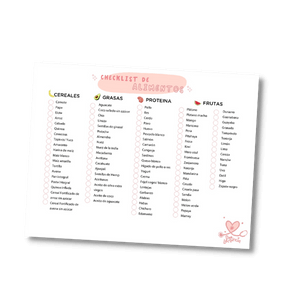 Registro – Checklist Alimentación Complementaria – Dra Lactancia